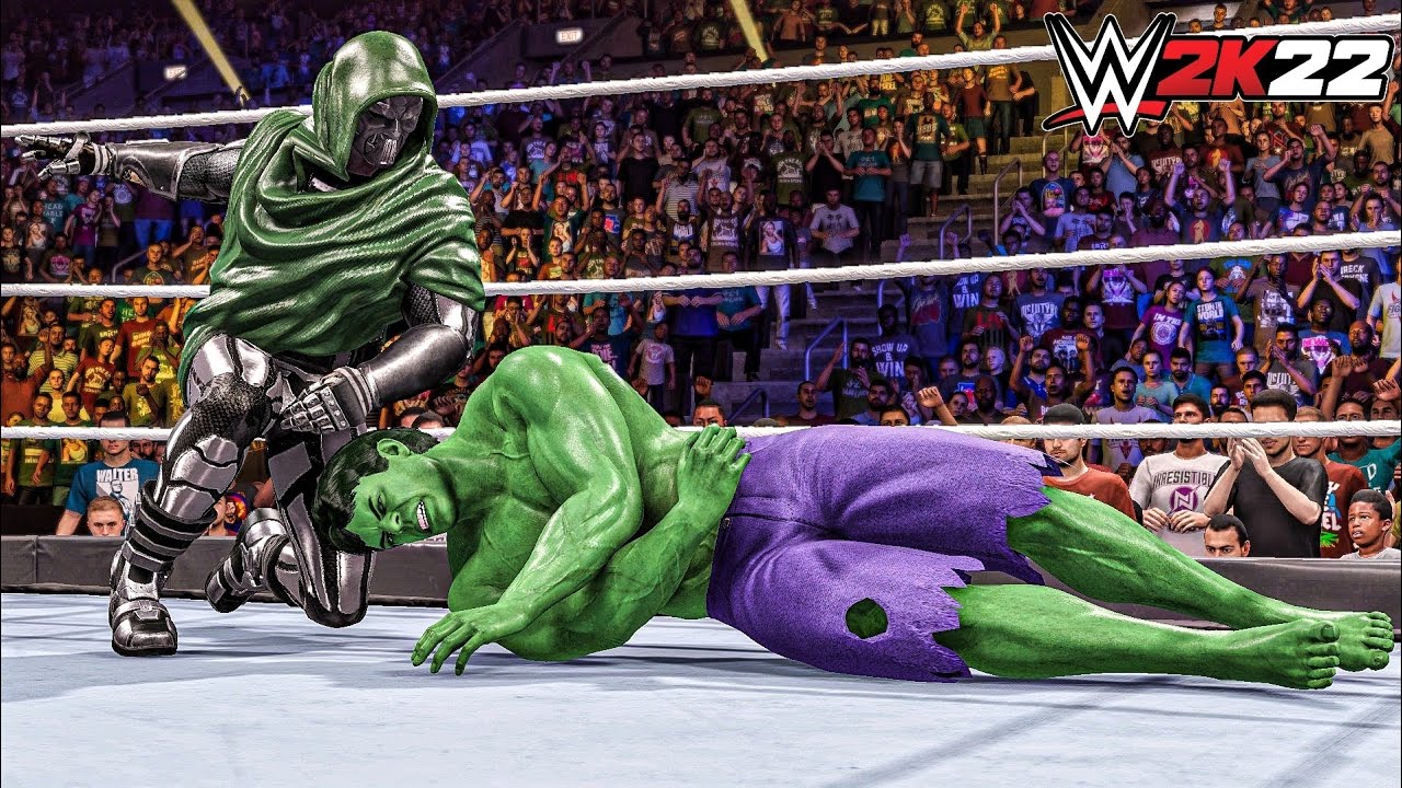 WWE 2K22 - Dr. Doom vs Hulk - YouTube