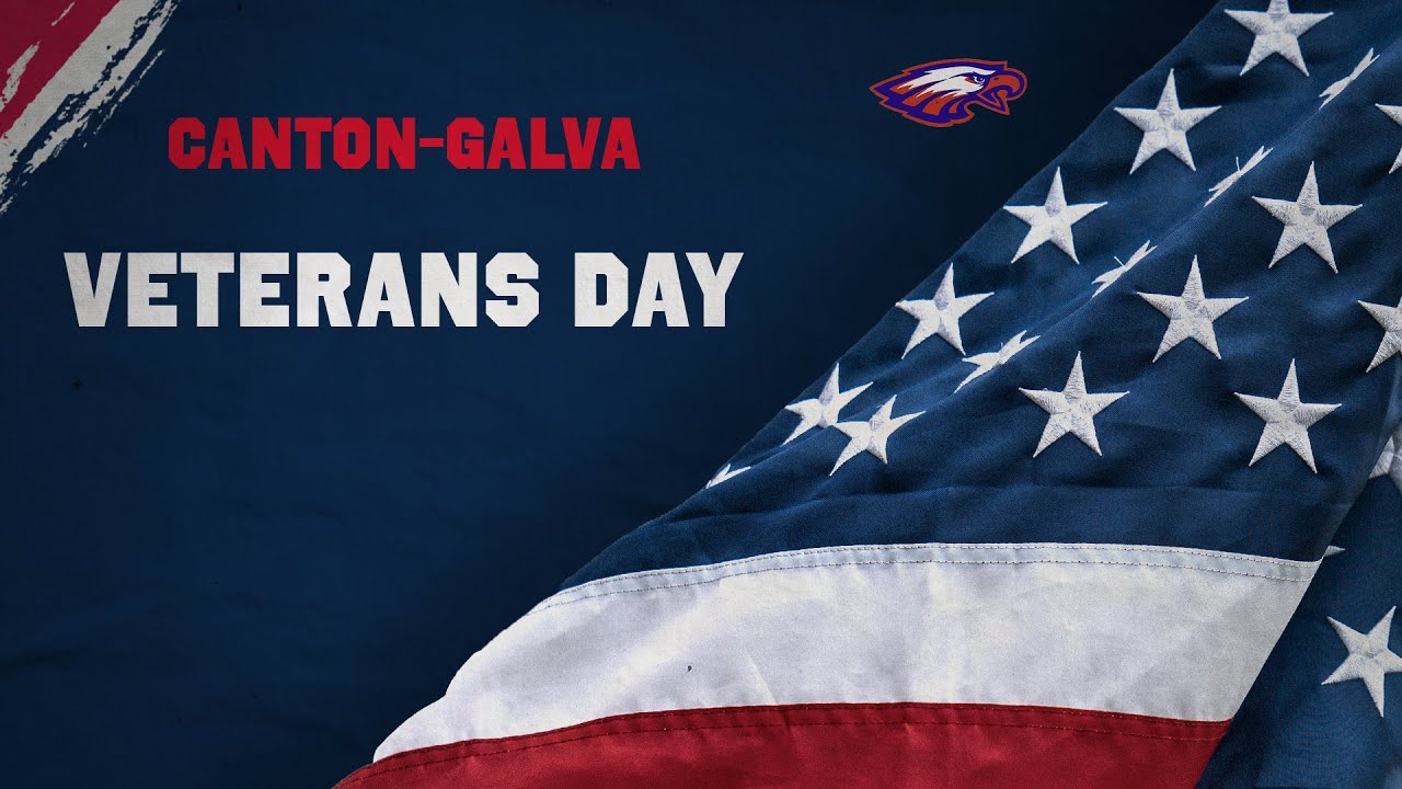 Canton-Galva Veterans Day Program 2024 - YouTube