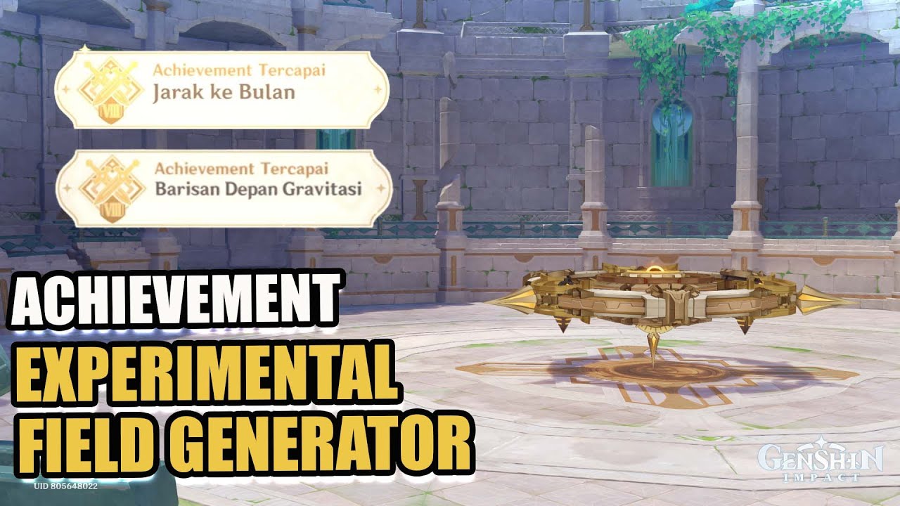 New Boss Experimental Field Generator Achievement【Genshin Impact】 - YouTube