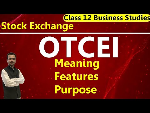 Meaning, Features, Purposes of Over the Counter Exchange of India ...