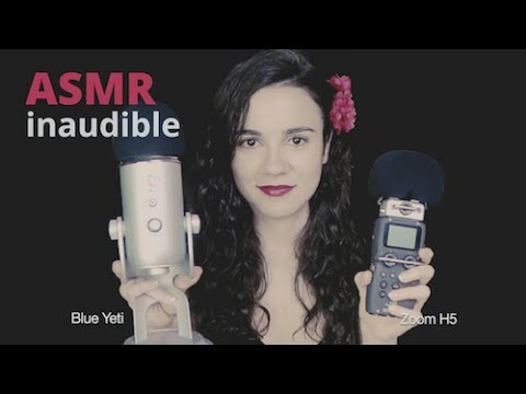 🎤  ASMR MIC BATTLE 🎤  Inaudible & Hand Movements - Inaudible y Manos [Zoom H5 vs. Blue Yeti]
