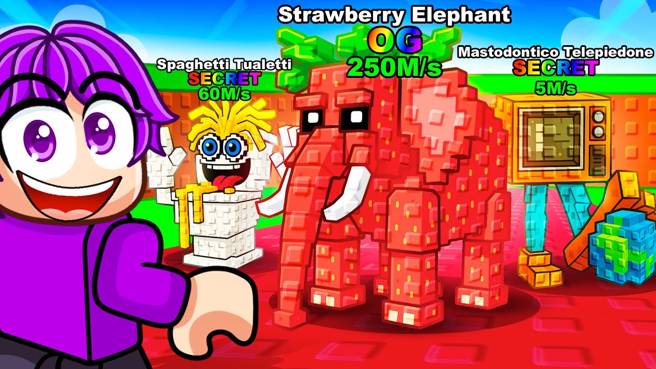 Usé SUERTE INFINITA para DESBLOQUEAR NUEVO BRAINROT en Roblox ¡Roba un Brainrot! - videoblogs.com