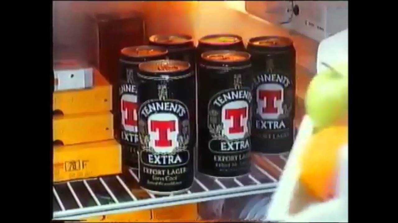 TENNENTS EXTRA LAGER BEER TV ADVERT 1989 THAMES TELEVISION HD 1080P ...