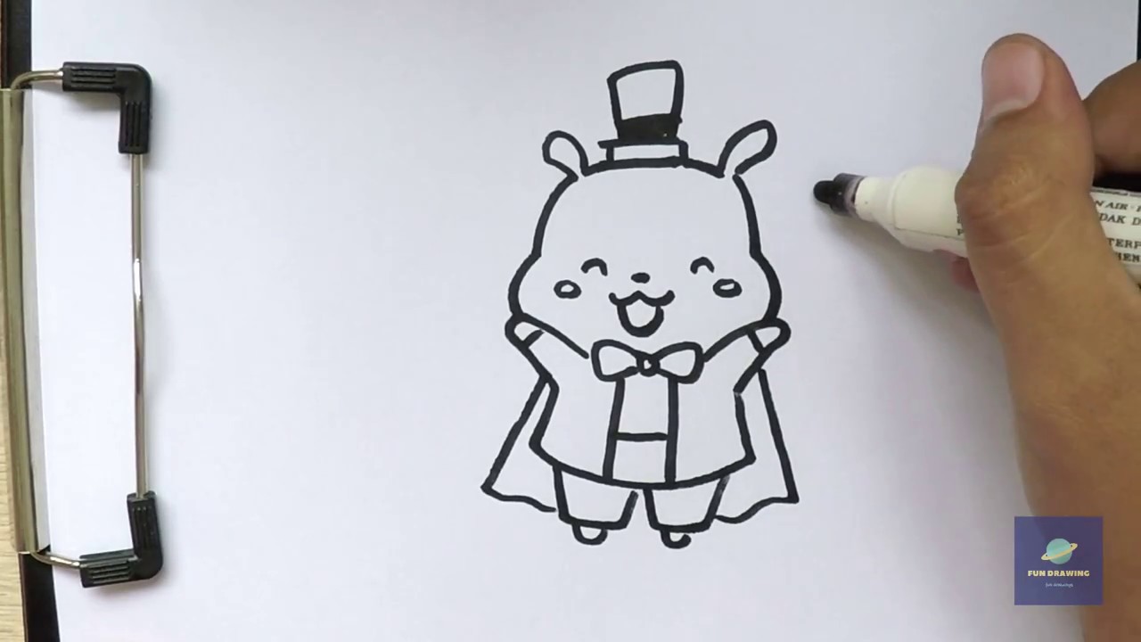How to Draw cute magician - YouTube