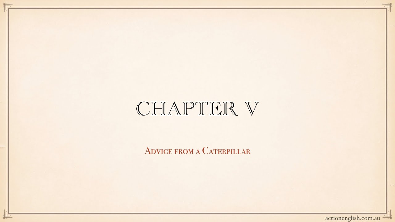 Alice's Adventures in Wonderland - Chapter 5 - YouTube