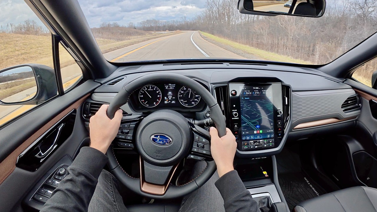 2025 Subaru Forester Sport - POV Driving Impressions - YouTube