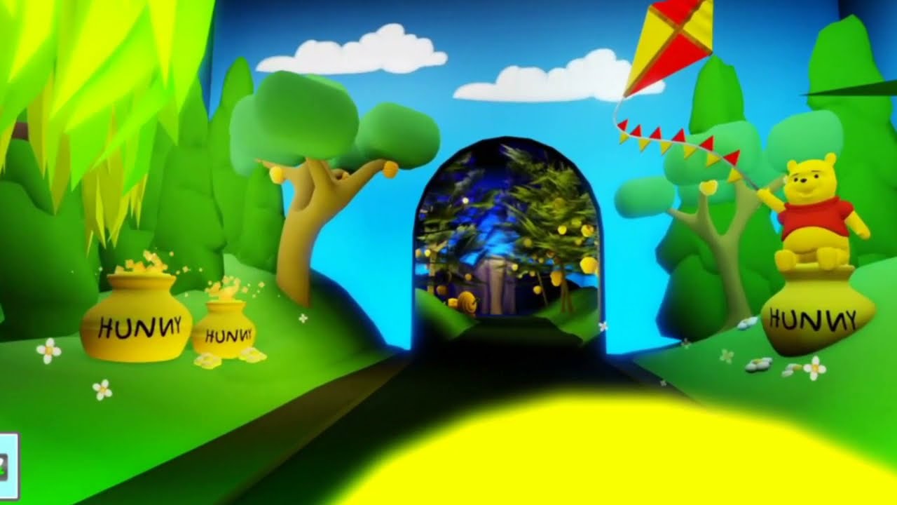 Winnie the Pooh ride at Magic Kingdom in Roblox!! - YouTube