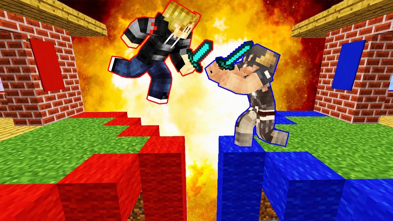 DUELING PRESTON AND KENNY FOR TOP RANK! | Minecraft PVP Map a w ...