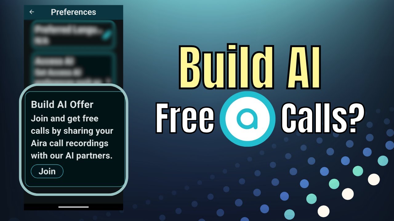FREE Aira Calls with Build AI and NEW Access AI Verify and other Aira ...