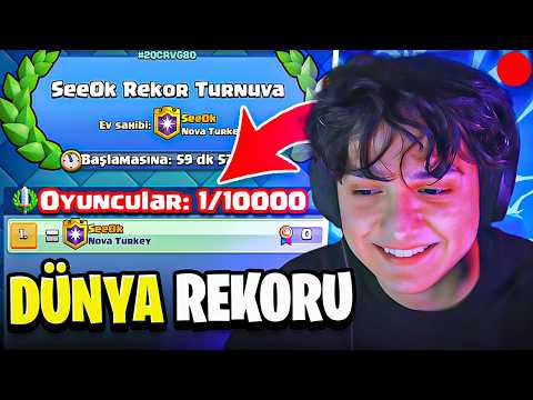 DÜNYA REKORU KIRDIK! (10.000 KİŞİLİK TURNUVA)