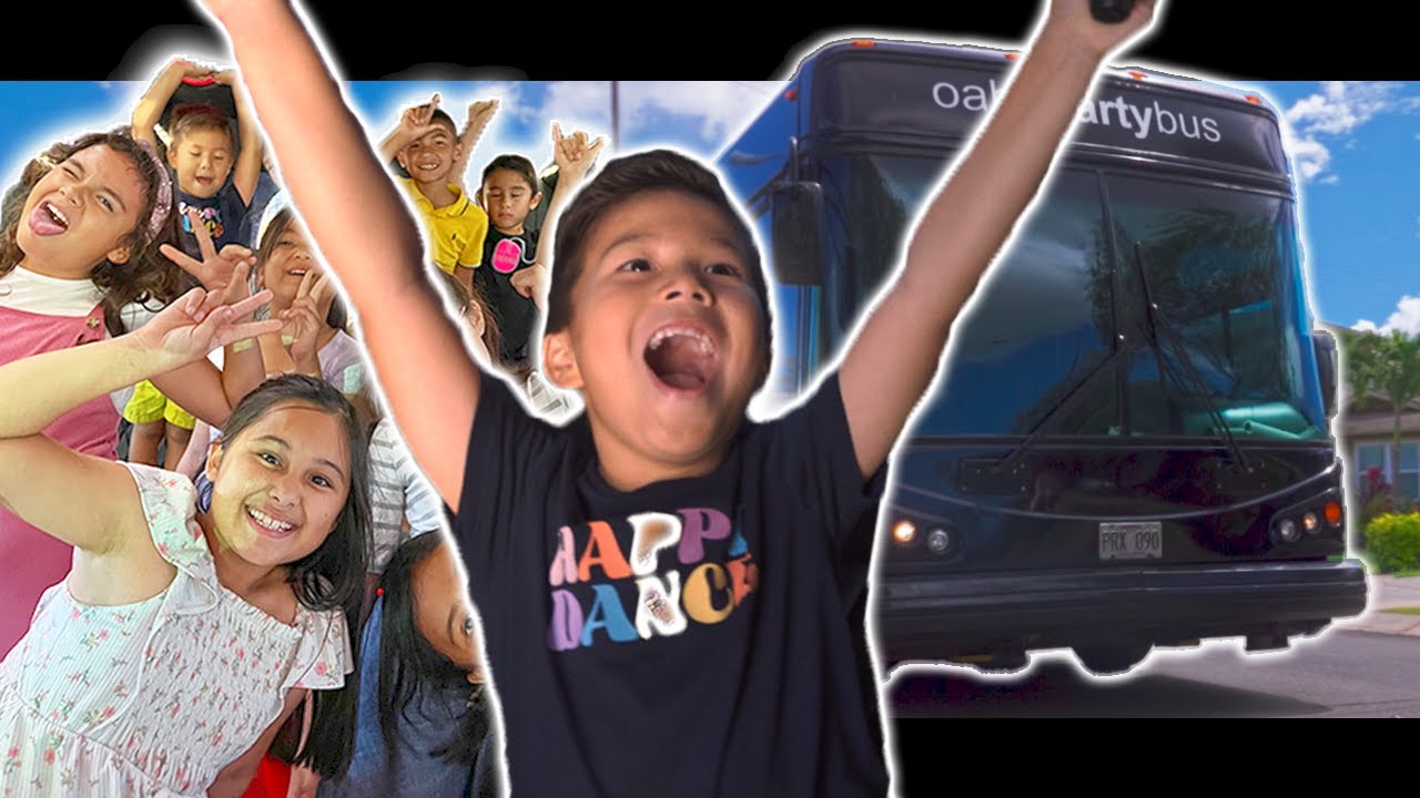 The ULTIMATE PARTY BUS Birthday SURPRISE! - YouTube