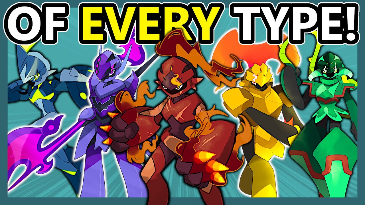 A Ceruledge/Armarouge of EVERY TYPE! - YouTube