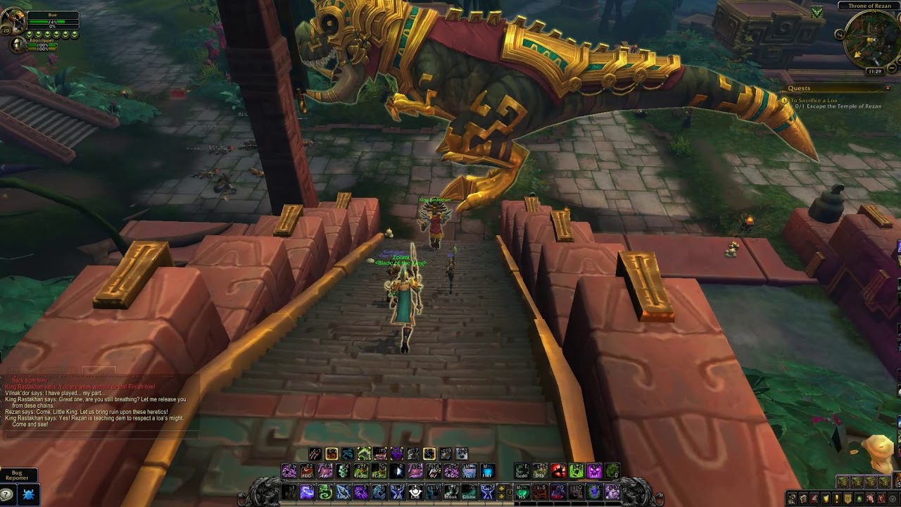 WoW quests - To Sacrifice a Loa - YouTube