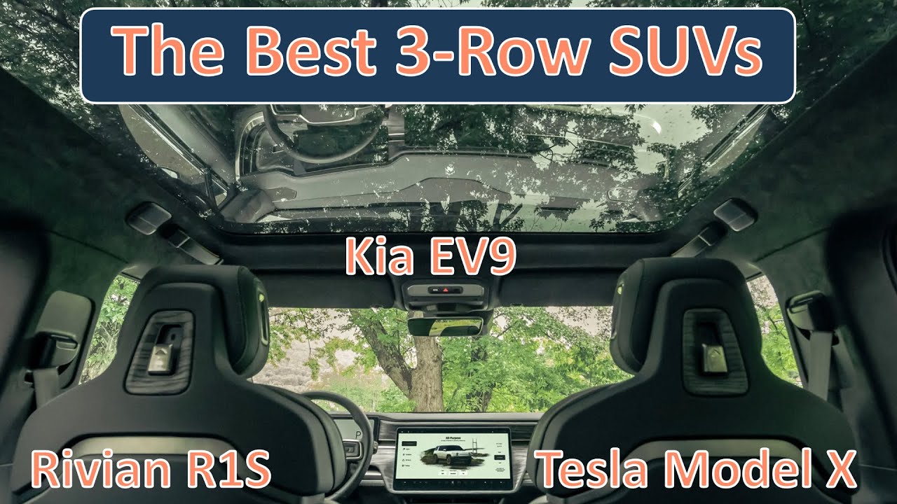 Rivian R1S/Kia EV9/Tesla Model X | Specs Side-By-Side - YouTube