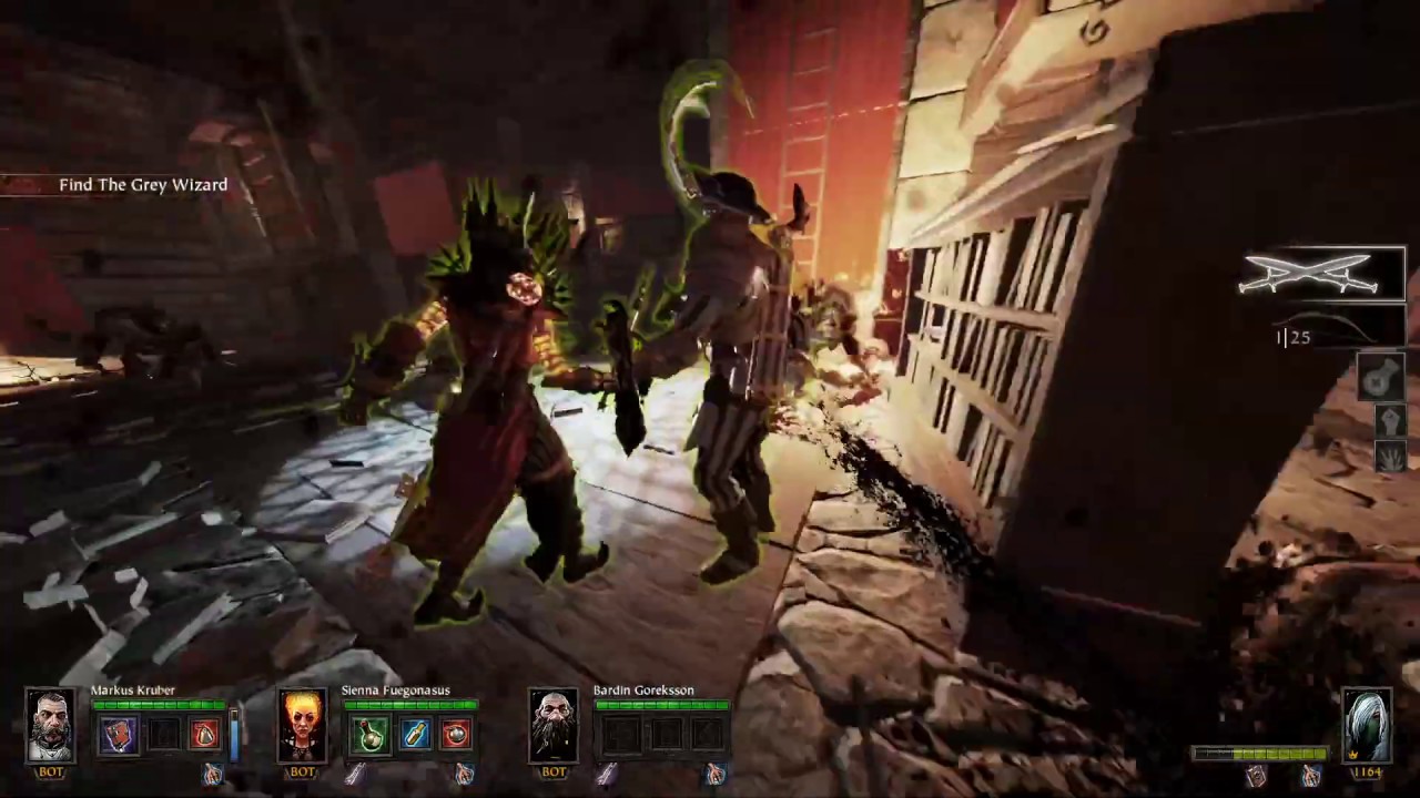 Vermintide - Wizard's Tower Cataclysm Redesigned Test (Kerillian Dual ...