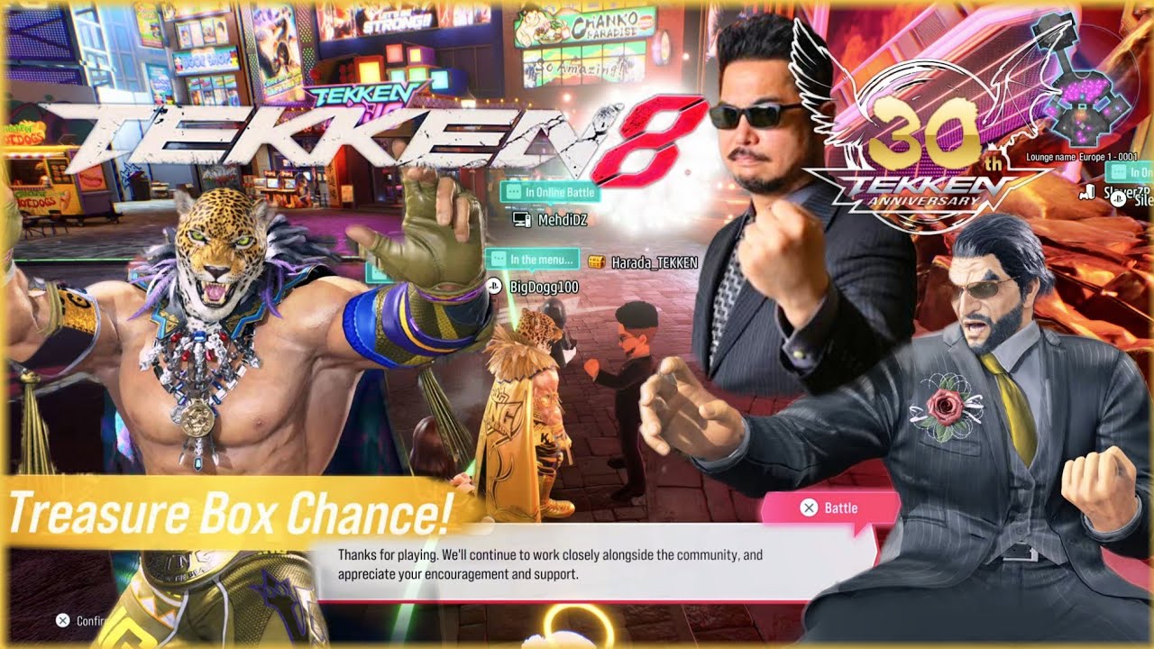 Harada getting beat on Tekken 8 | 30th Year Tekken Anniversary | Tekken ...
