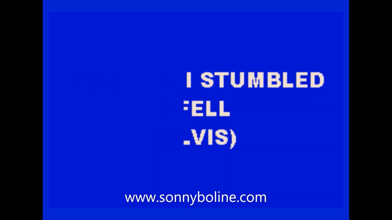 I SLIPPED I STUMBLED I FELL - YouTube