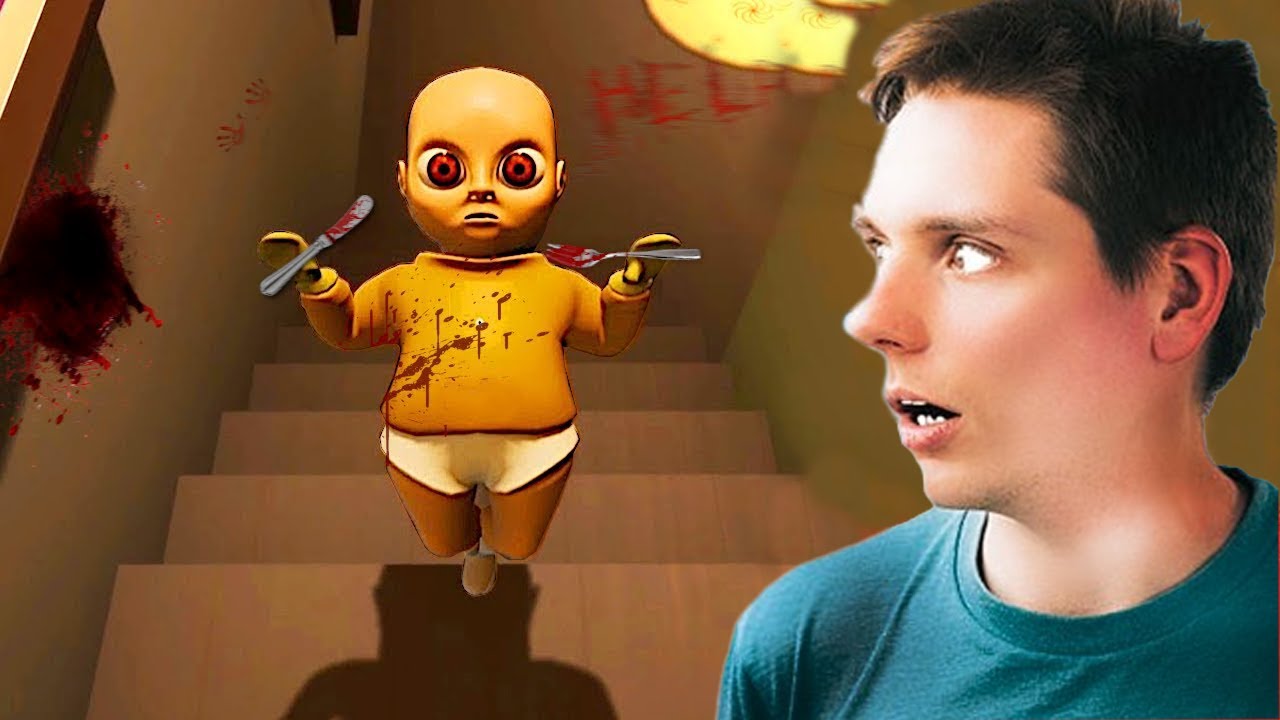 ESCAPING FROM THIS DANGEROUS BABY - YouTube