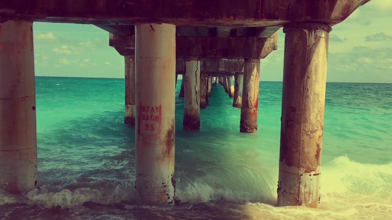 Beach Walk in Florida - YouTube