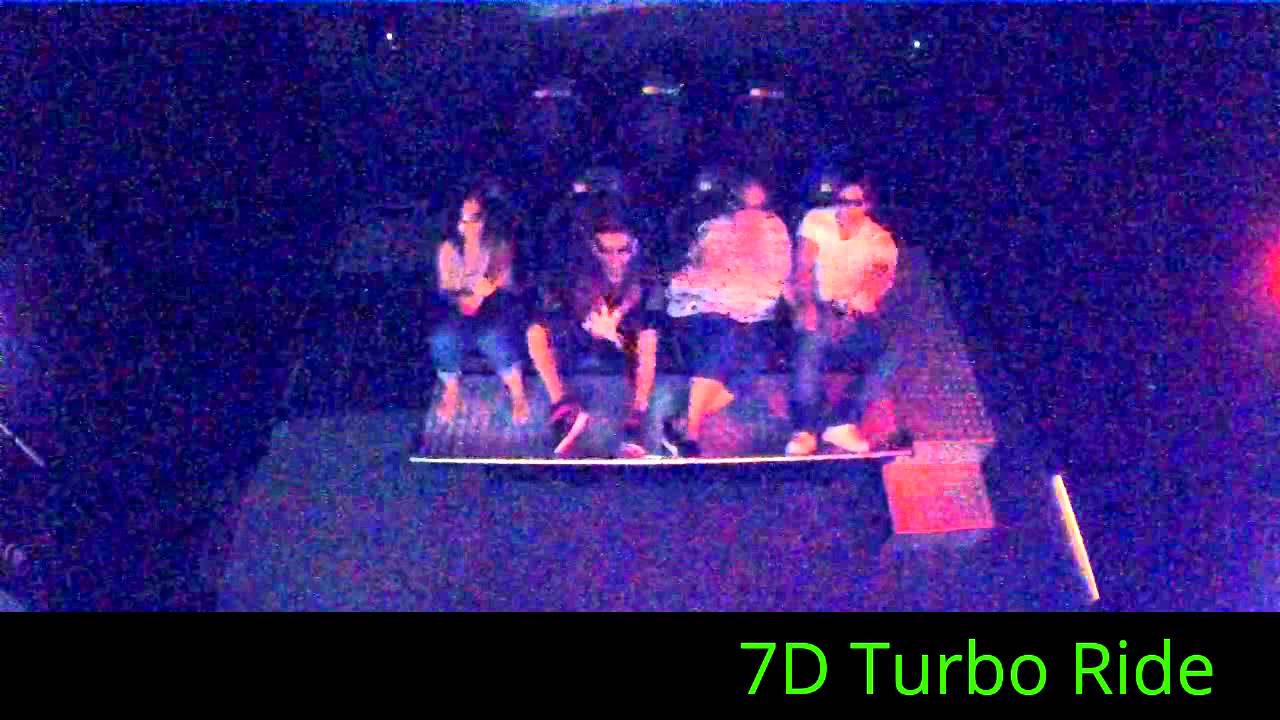 7D Turbo Ride at Connecticut Post Mall 1324 - YouTube