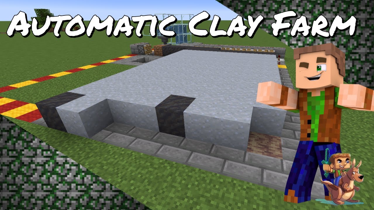 Gob’s Quickies -Minecraft Tutorial - Making an Automatic Clay Farm ...