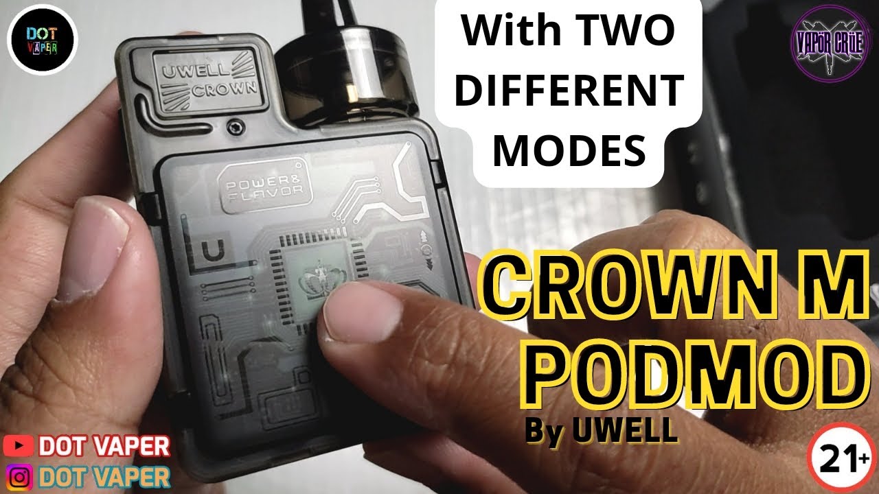 CROWN M PODMOD by UWELL - YouTube