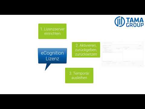 Tama Group Tutorial: eCognition Lizenzierung - Einführung - YouTube