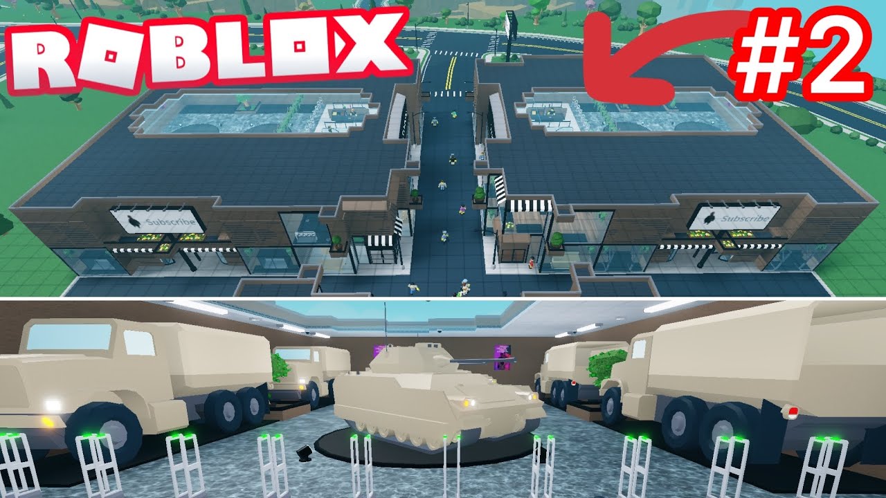 Finishing the FIRST HALF of my Shopping District! (Roblox Retail Tycoon ...