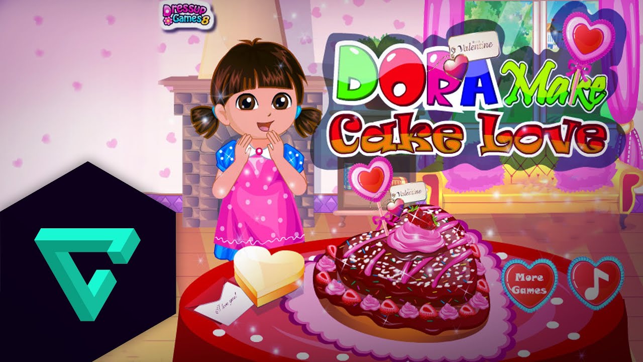 Dora the Explorer Episodes For Children | Dora Make Cake Love - YouTube