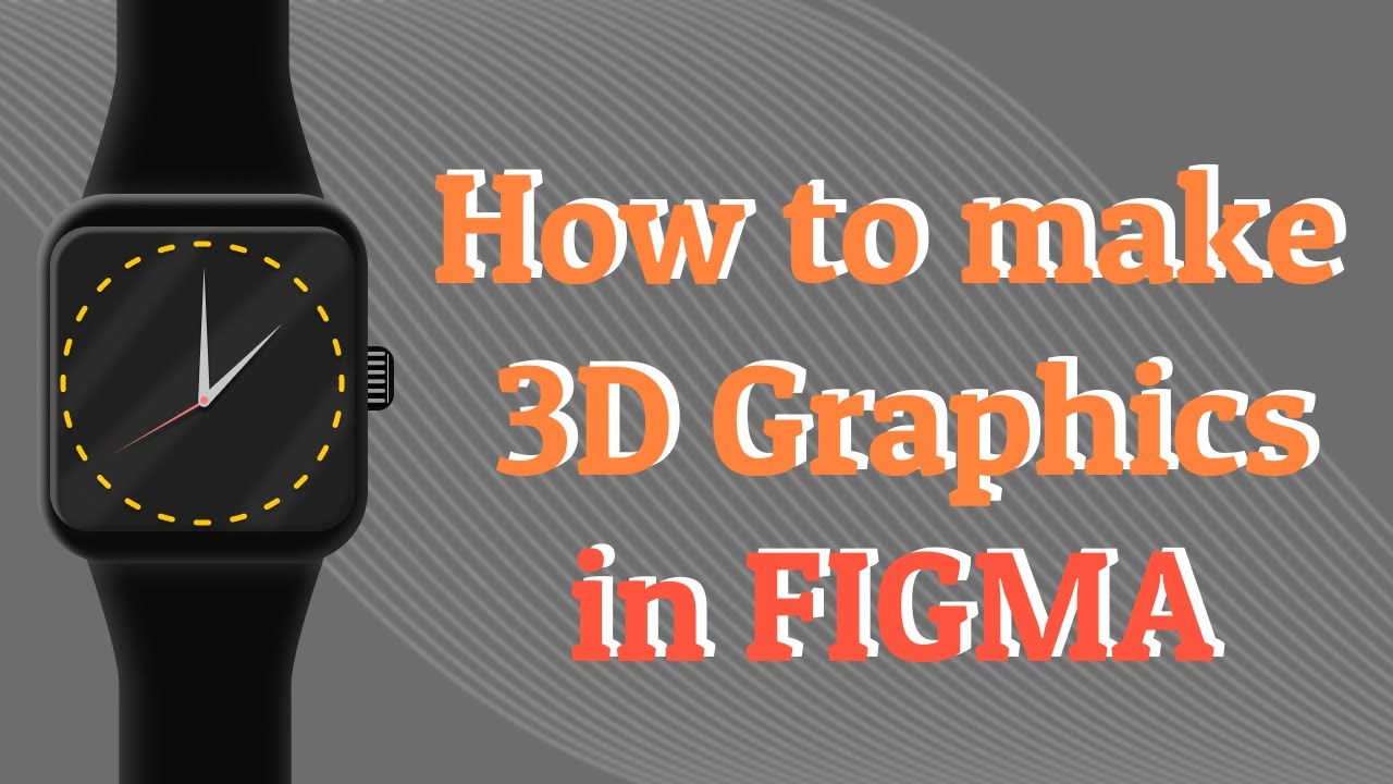 How to make 3D graphics in Figma | Use of shadows - YouTube