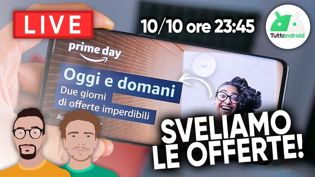 PRIME DAY #2: le MIGLIORI OFFERTE + Live Q&A - YouTube