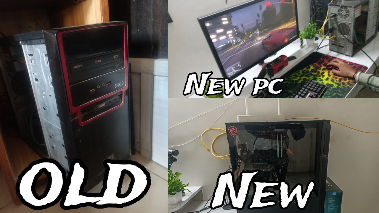 Restoration old pc into new beast pc | Playing Gta 5 | vlog #22 |The ...