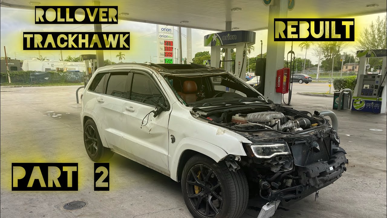 “Trackhawk SRT Salvage Rebuild Part 2 | Hidden Damage Revealed” - YouTube