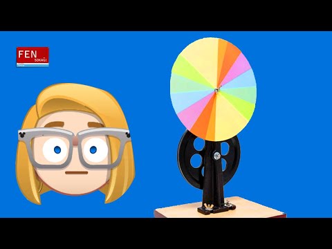 Newton Renk Çarkı Yapımı - Deney Videoları