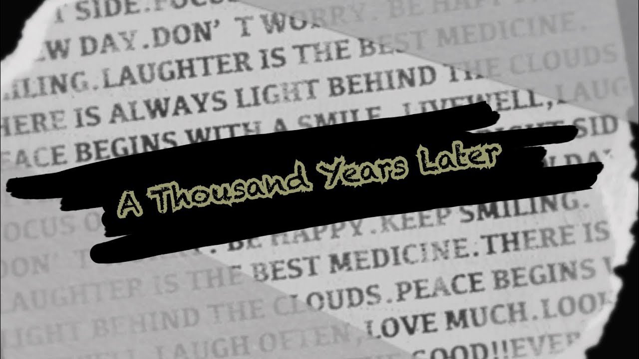 A Thousand Years Later Chapter 4 - YouTube