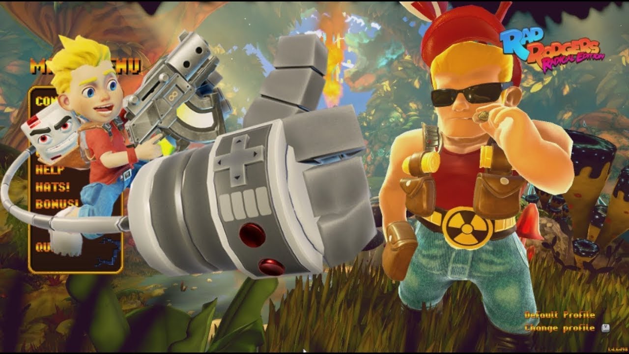 rad rodgers gameplay baby duke nukem - YouTube