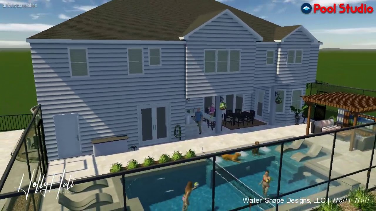 Pool Studio - 3D Swimming Pool Design Software - YouTube