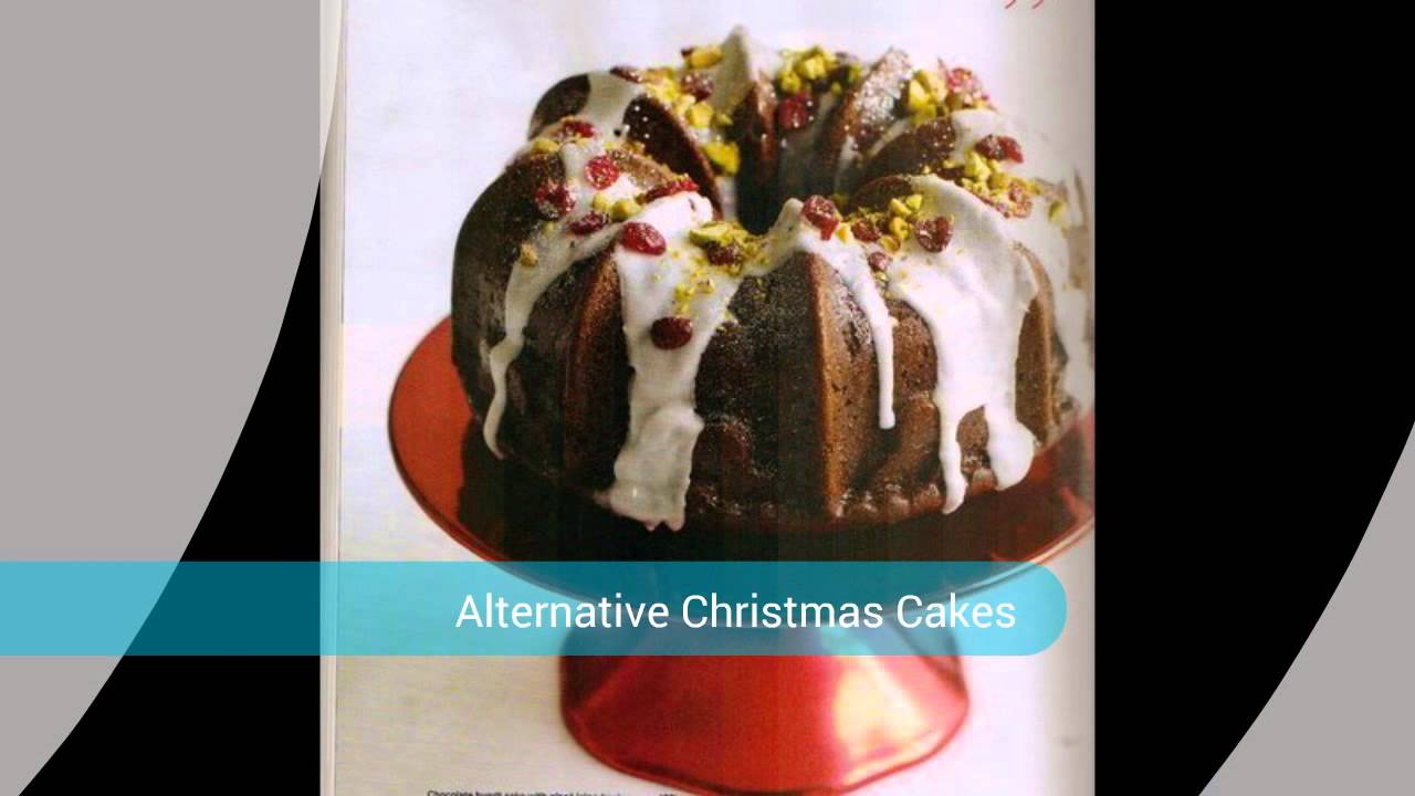 Delicious Alternative Christmas Cakes - YouTube