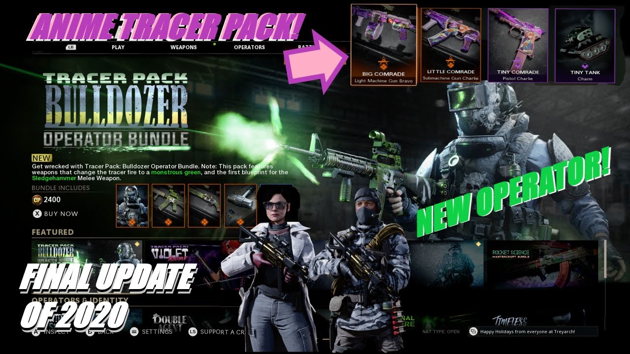 FINAL UPDATE OF 2020|NEW OPERATOR BUNDLE/TRACERS PACKS - YouTube