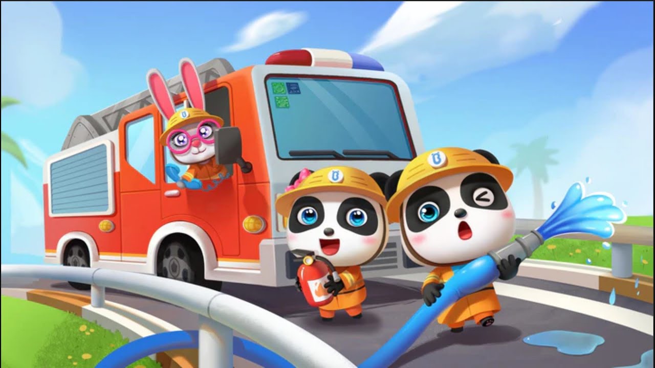 BabyBus Kids | Fire Safety | Gameplay | @Kids.Galaxy - YouTube