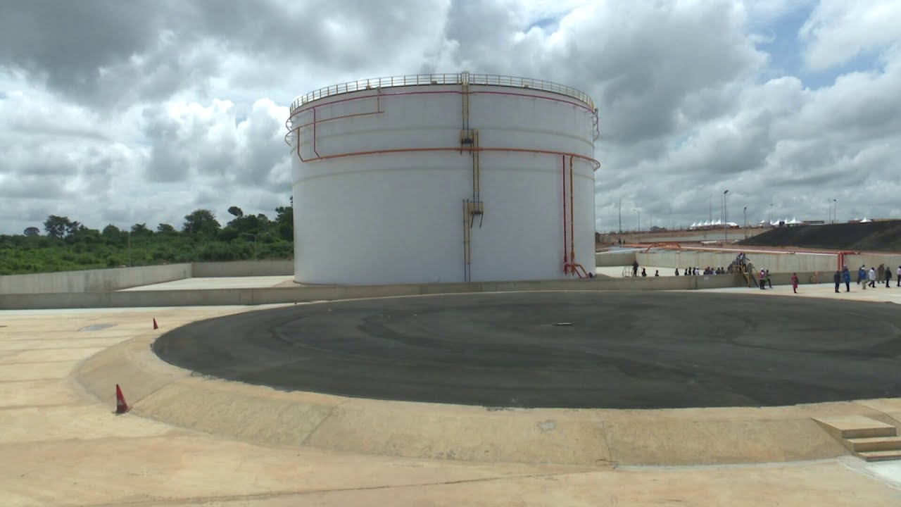 Economie : un bac de 20000 m3 de la GESTOCI inauguré à Yamoussoukro ...
