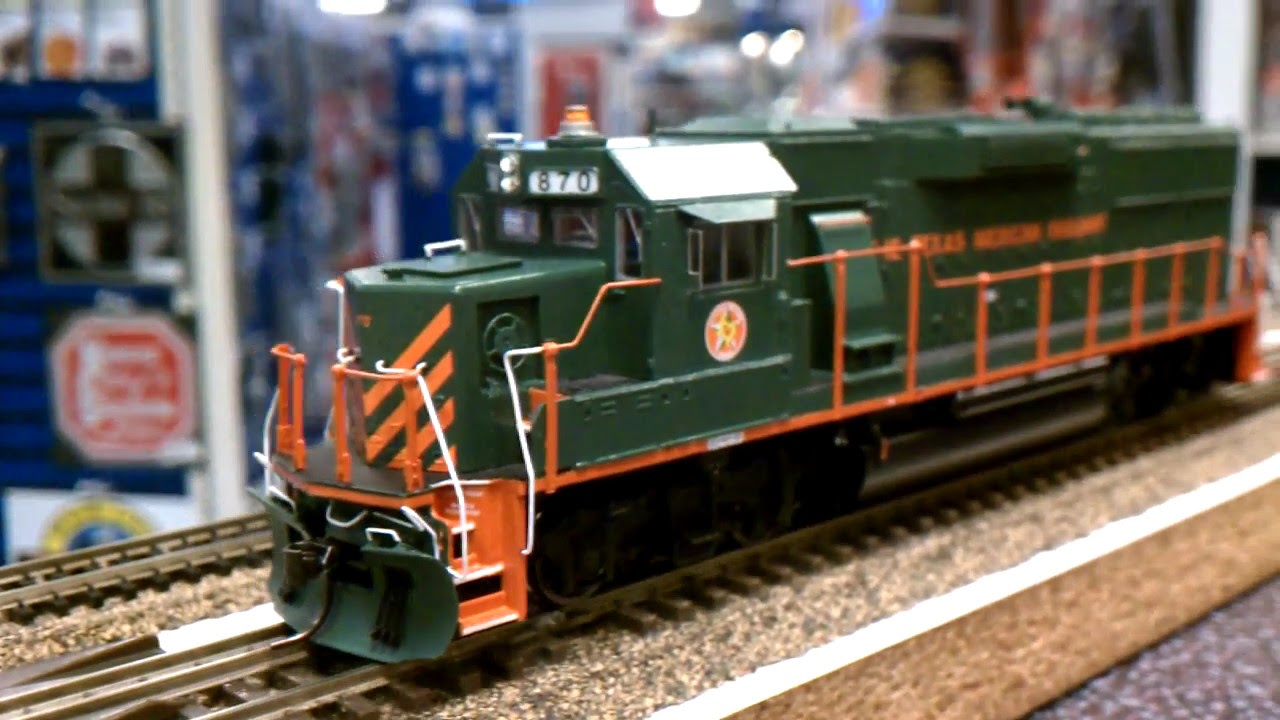 Texas Mexican Railway GP60 Proto 2000 HO Scale Model - YouTube