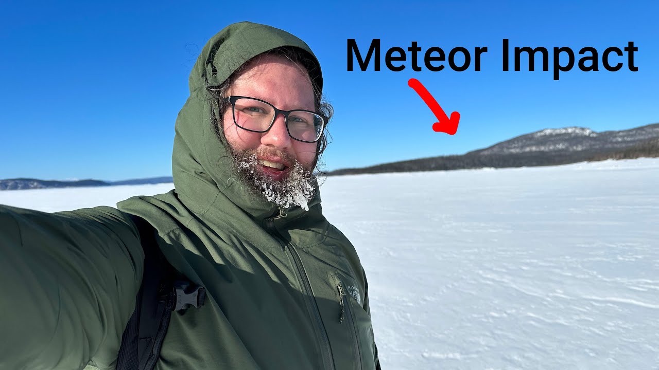 I explored an ancient meteor crater - YouTube