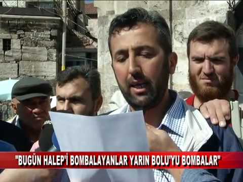 HALEP’TE ÖLENLER İÇİN GIYABİ CENAZE NAMAZI  (07.10.2016-BOLU)