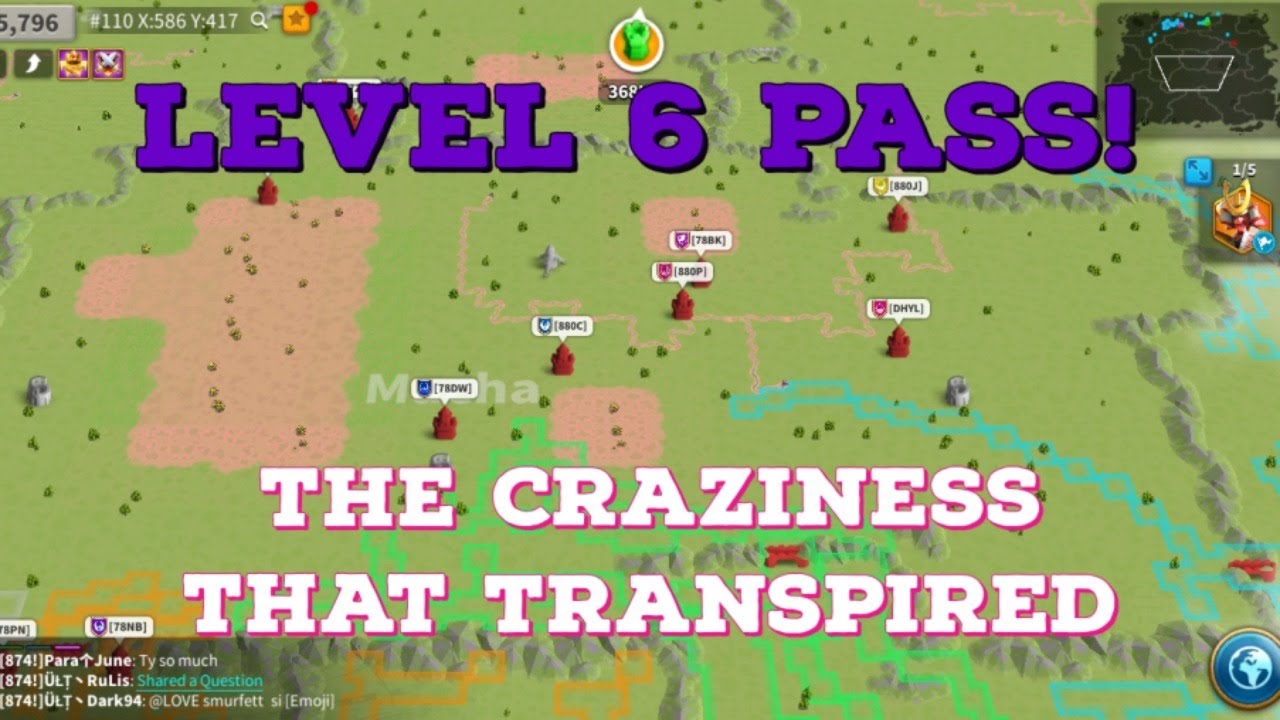 KvK Season 1! - ZONE 6 Pass time - Lost Kingdom 110 - Rise of Kingdoms ...