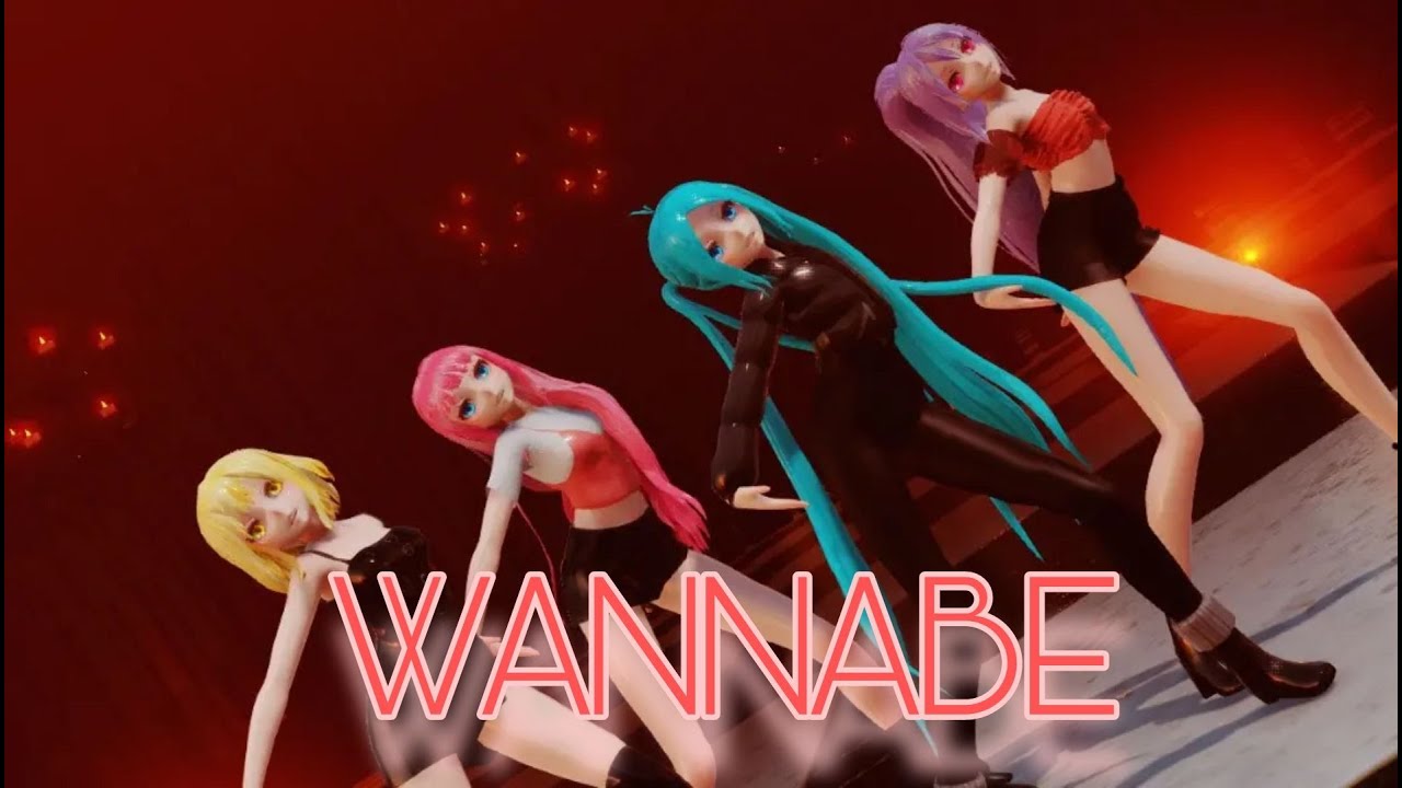 [MMD] Wannabe [Model DL] - YouTube