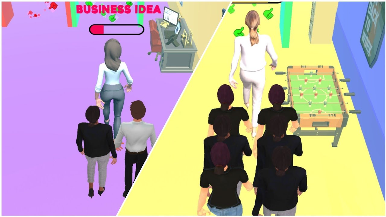 Permainan 💸Boss Lady Run 3D👸 Terbaru | Video Game Anak Android, ios ...