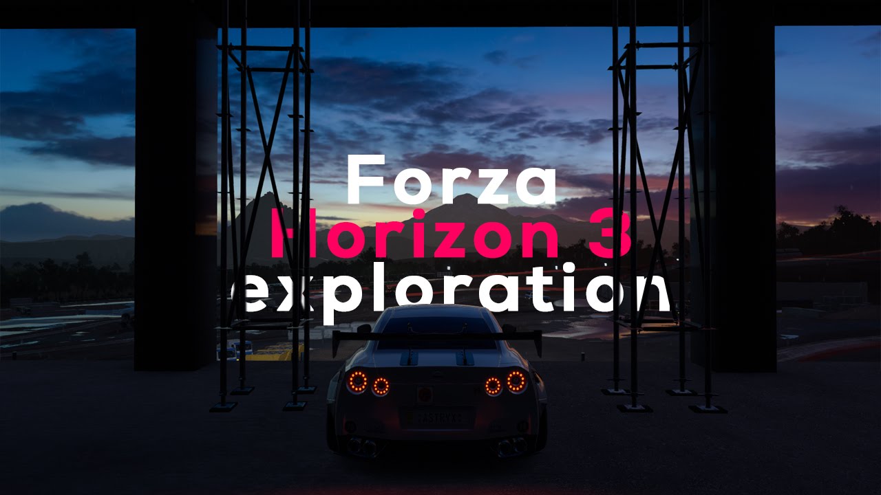 Forza Horizon 3 PC - Widebody R35 Build, Drift Exploration - YouTube