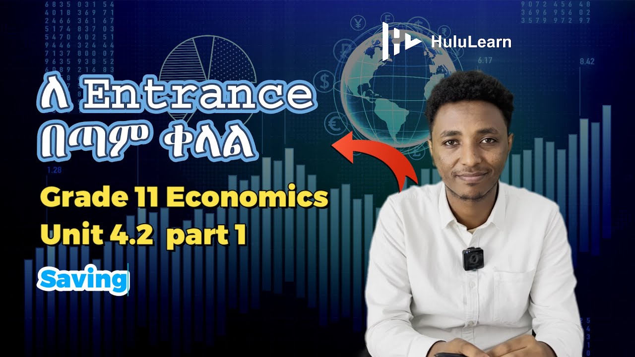 Grade 11 Economics: Unit 4 | 4.2 Part 1 | Saving - YouTube