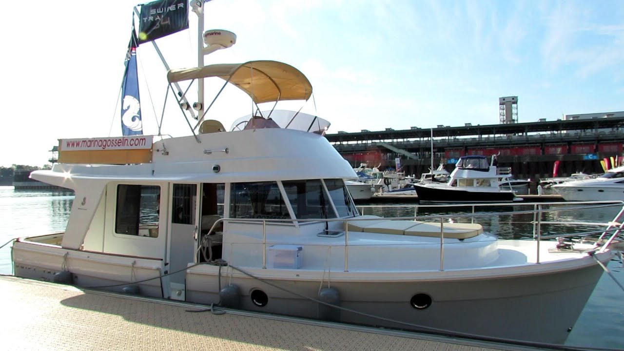 2012 Beneteau Swift Trawler 34 - Exterior and Interior - 2012 Montreal ...